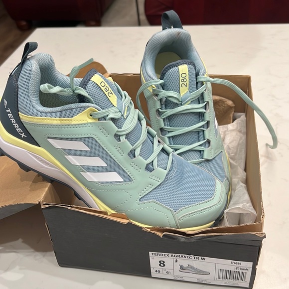 Shoes | Adidas Terrex Agravic Tr 28 Womens 8 New Hiking Trail Running ...